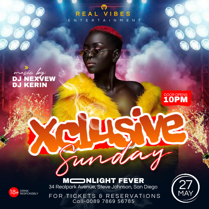 Exclusive Sunday Template | PosterMyWall