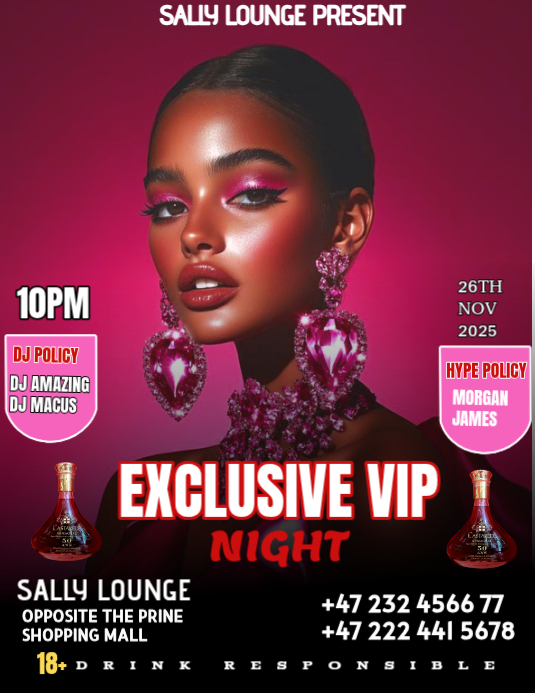 Exclusive VIP night Template | PosterMyWall