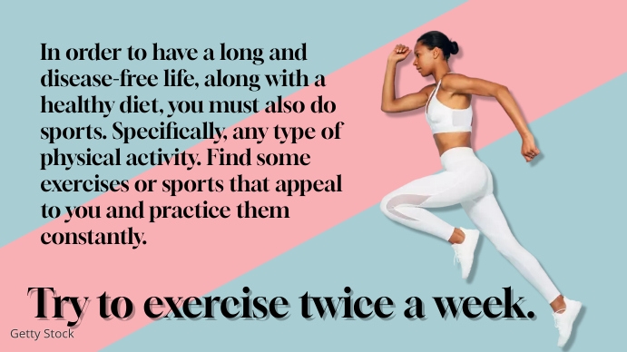 Exercise, fitness post Template | PosterMyWall