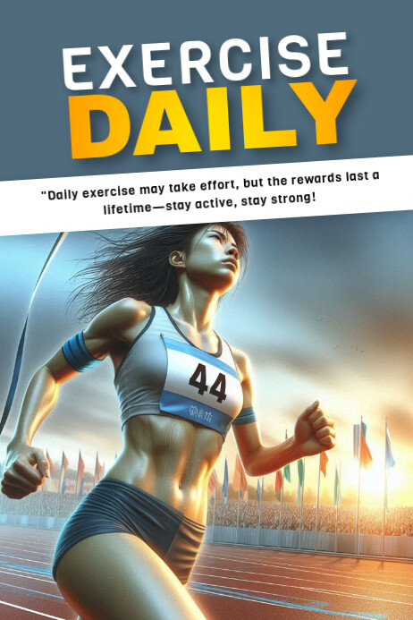 Copy of Exercise | PosterMyWall
