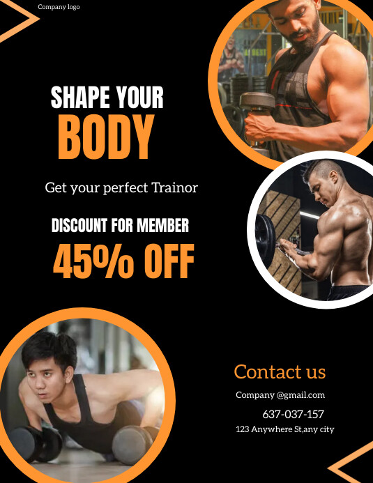 Exercise fitness Template | PosterMyWall