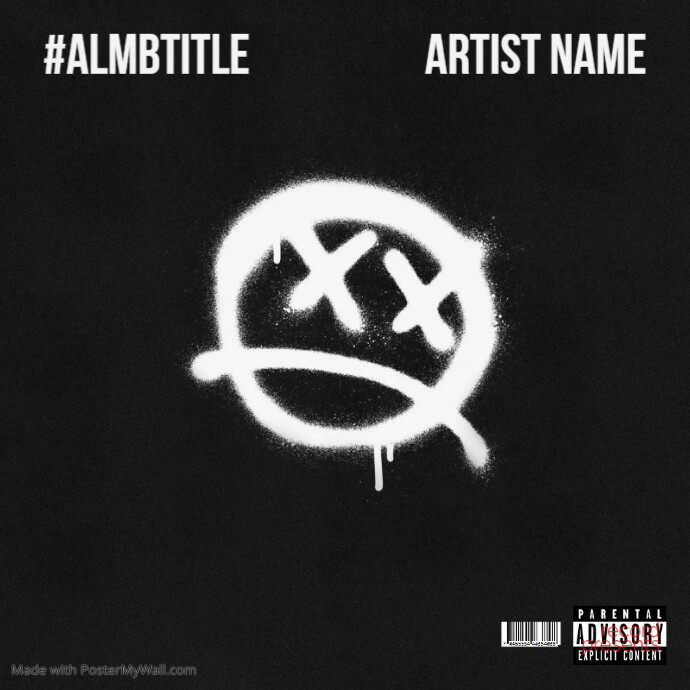 Existence - Single Mixtape Song Cover Art/Artwork Template | PosterMyWall