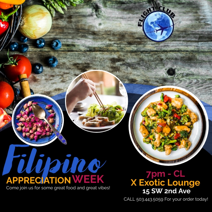 EXOTIC FOODS flyer Template | PosterMyWall
