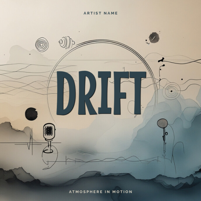 Experimental Ambient Album Cover – Official Echo Sound Release Frame ...