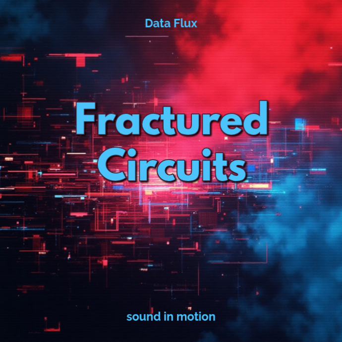 Experimental glitch electronic album cover Template | PosterMyWall