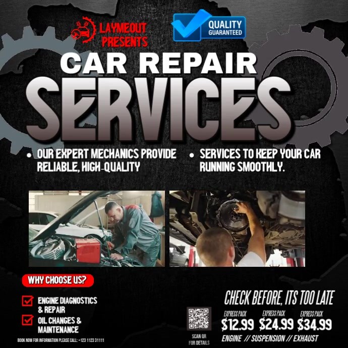 Modèle Expert Car Care You Can Rely On | PosterMyWall