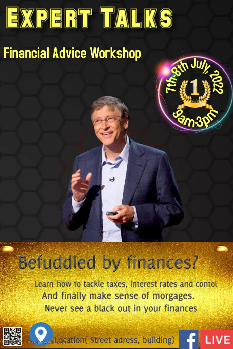 Expert Talks (1) Template | PosterMyWall