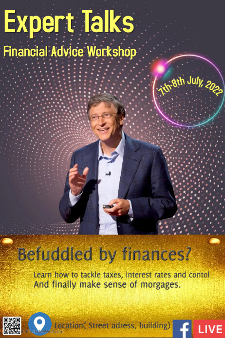 Copy of Expert Talks | PosterMyWall