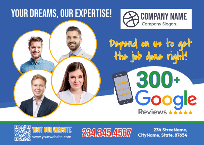 Experts Google Review Template | PosterMyWall