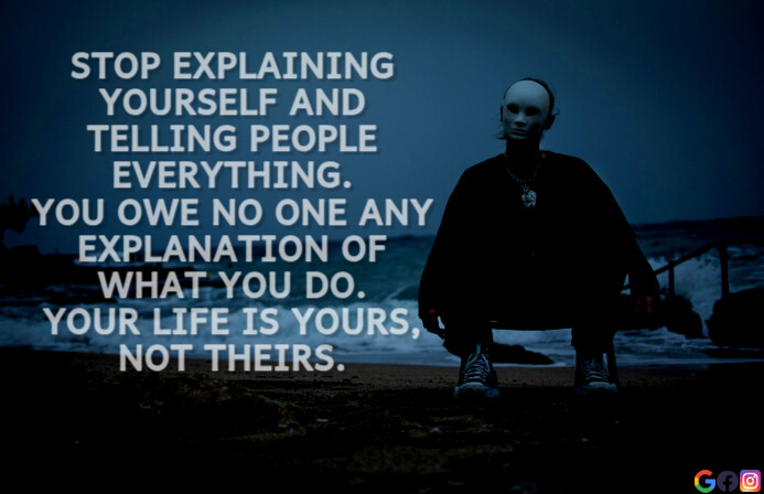 EXPLAINING AND PEOPLE QUOTE TEMPLATE | PosterMyWall