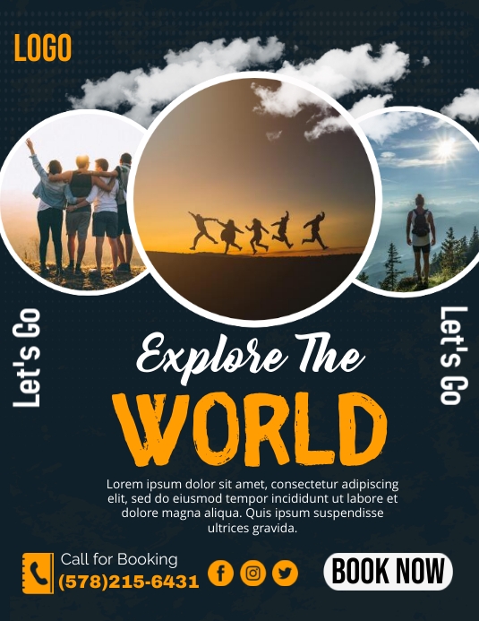 Explore A New World Template | PosterMyWall