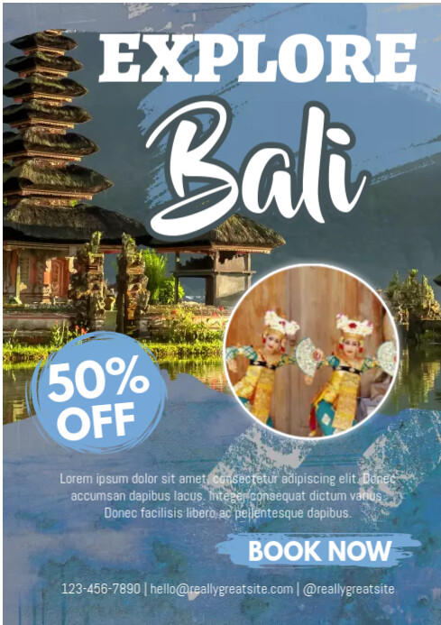 Copy of Explore Bali Travel | PosterMyWall