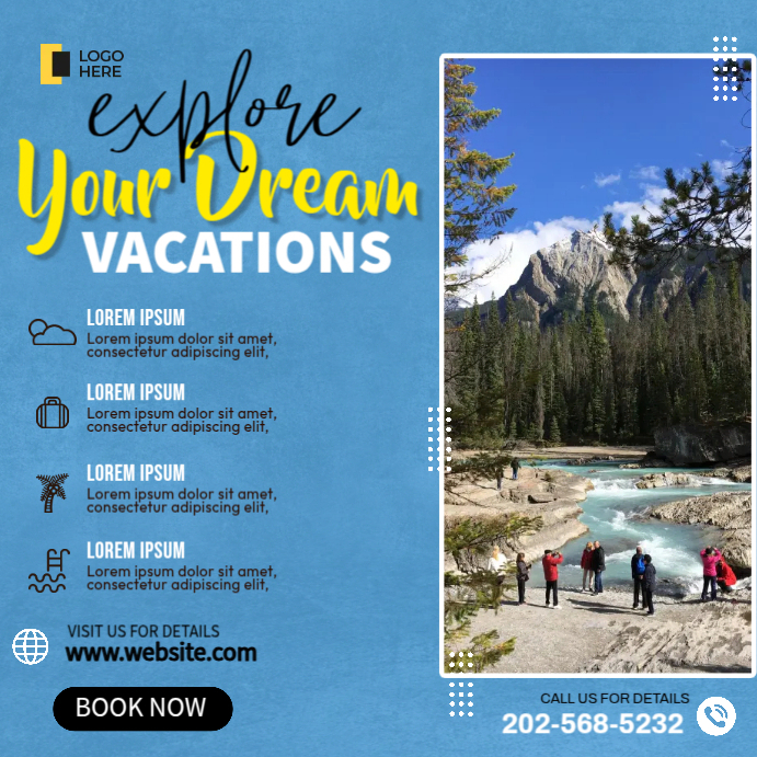 Explore the Nature Template | PosterMyWall