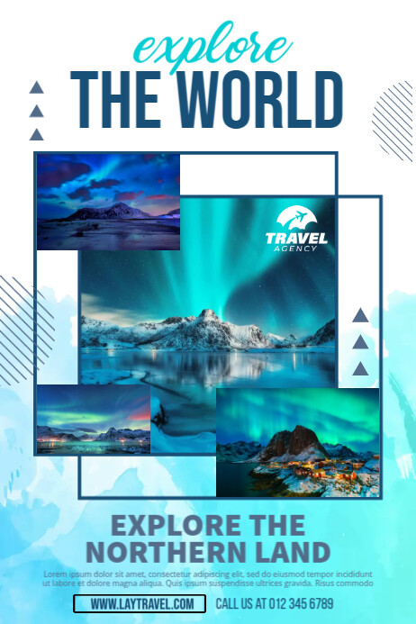Explore The North Template | PosterMyWall