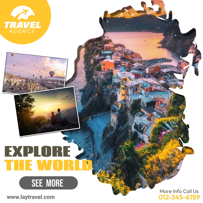 Explore The World Template | PosterMyWall