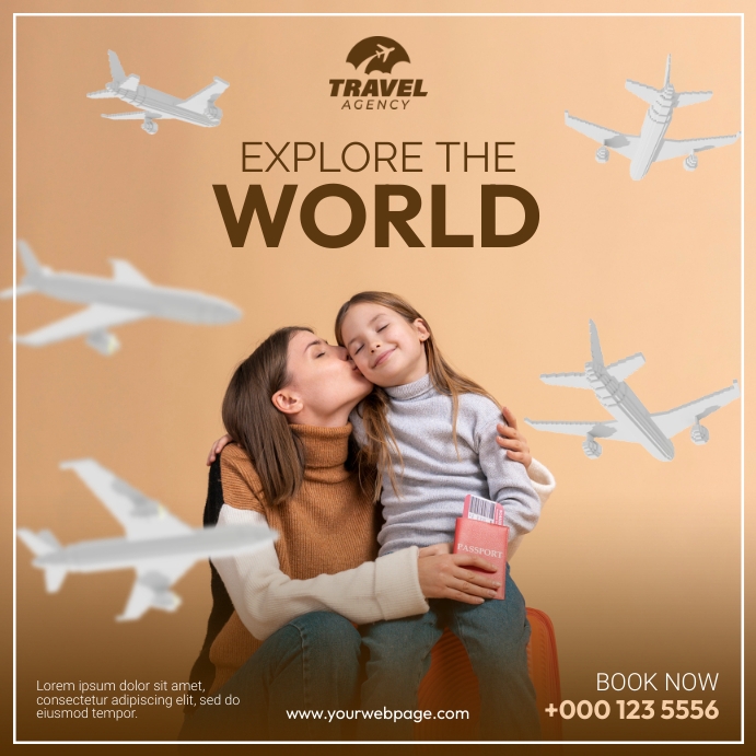 Copy of Explore The World | PosterMyWall