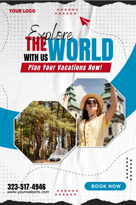 Copy of Explore The World | PosterMyWall