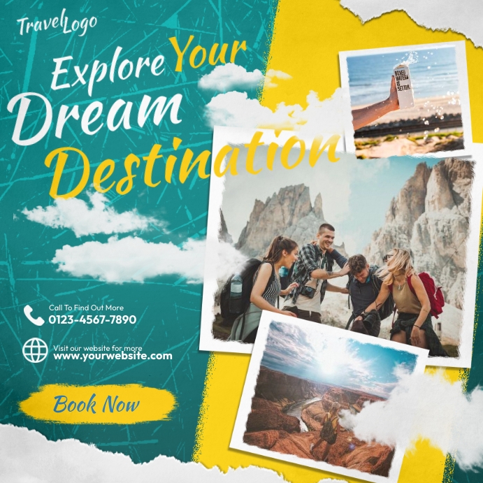 Explore The World Template | PosterMyWall