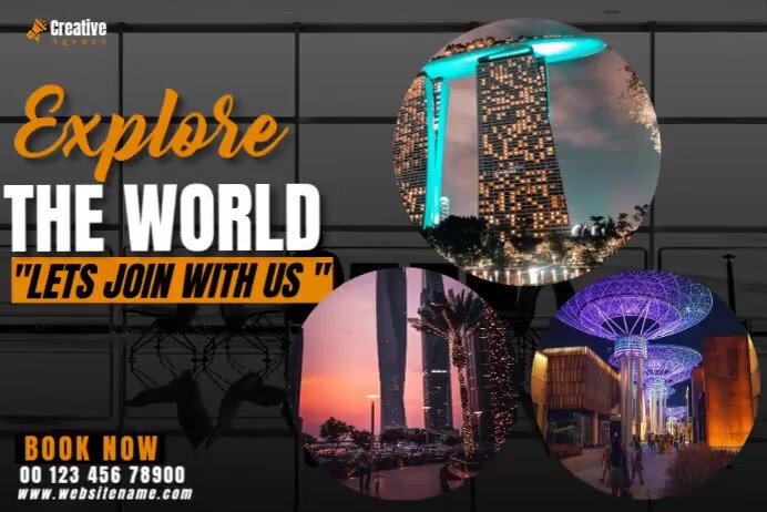 Copy of Explore The World | PosterMyWall