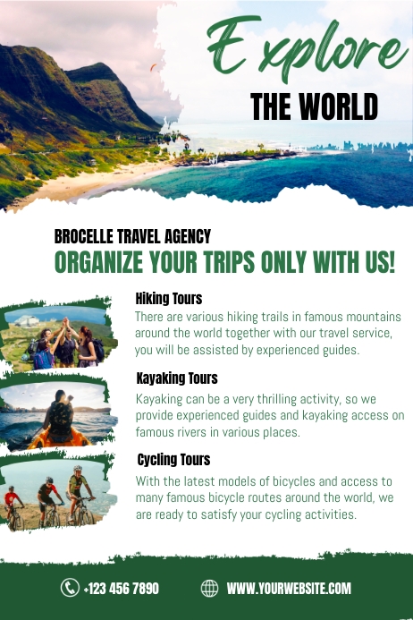 Explore the world Template | PosterMyWall