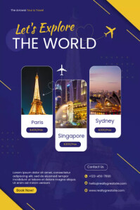 Explore The World Banner Template | PosterMyWall