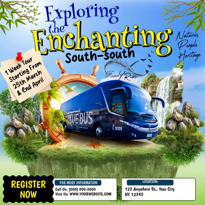 Copy of Exploring The Enchating South-south FLyer | PosterMyWall