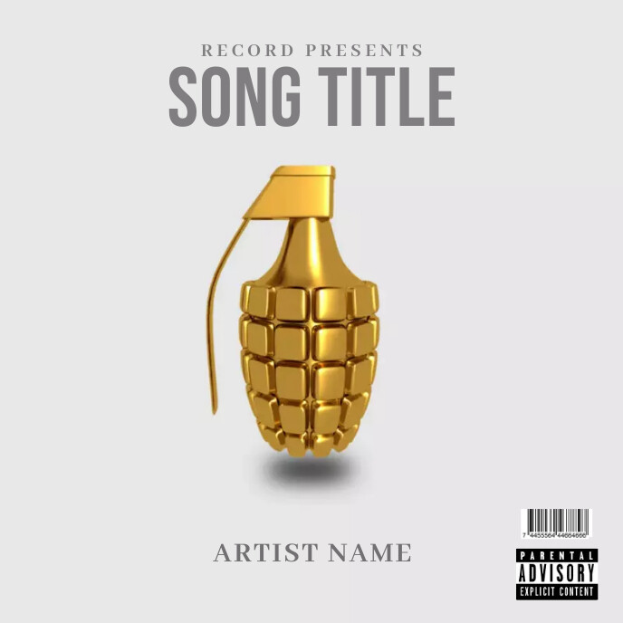 Explosion - Single Mixtape Song EP Album Cover Art Artwork Template ...