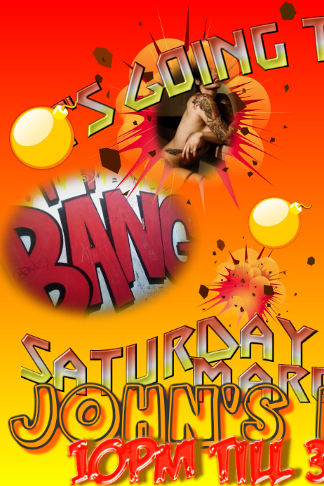 EXPLOSIVE FLYER Template | PosterMyWall