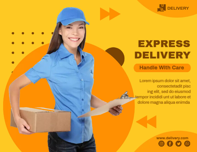 Copy of Express Delivery | PosterMyWall