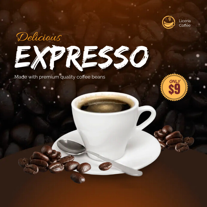 Plantilla de Expresso Instagram Post | PosterMyWall