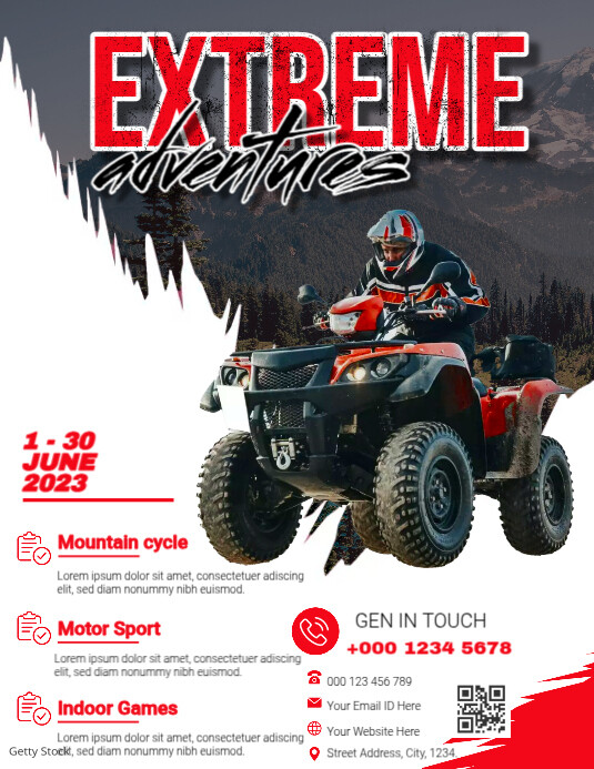 Copy of Extreme Adventure | PosterMyWall