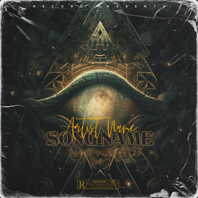 Eye Album Cover music art trap mixtape rap Templat | PosterMyWall