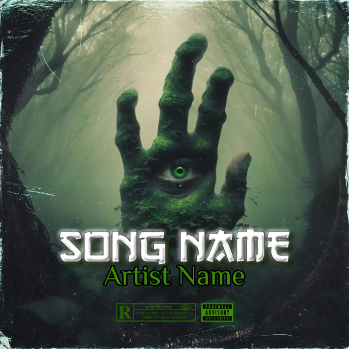 Eye Album Cover music art trap mixtape rap Template | PosterMyWall