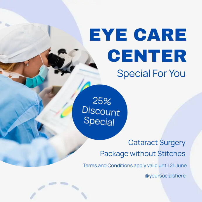 Eye Care Center Template | PosterMyWall