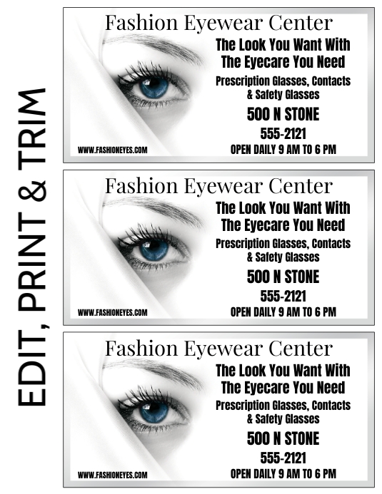EYE CARE CENTER Template | PosterMyWall
