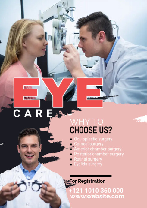 Copy of Eye clinic Flyer | PosterMyWall