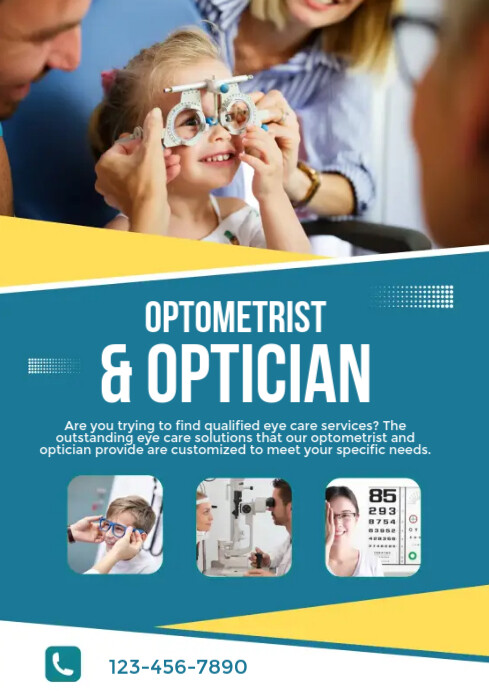 Eye Clinic Flyer Template | PosterMyWall