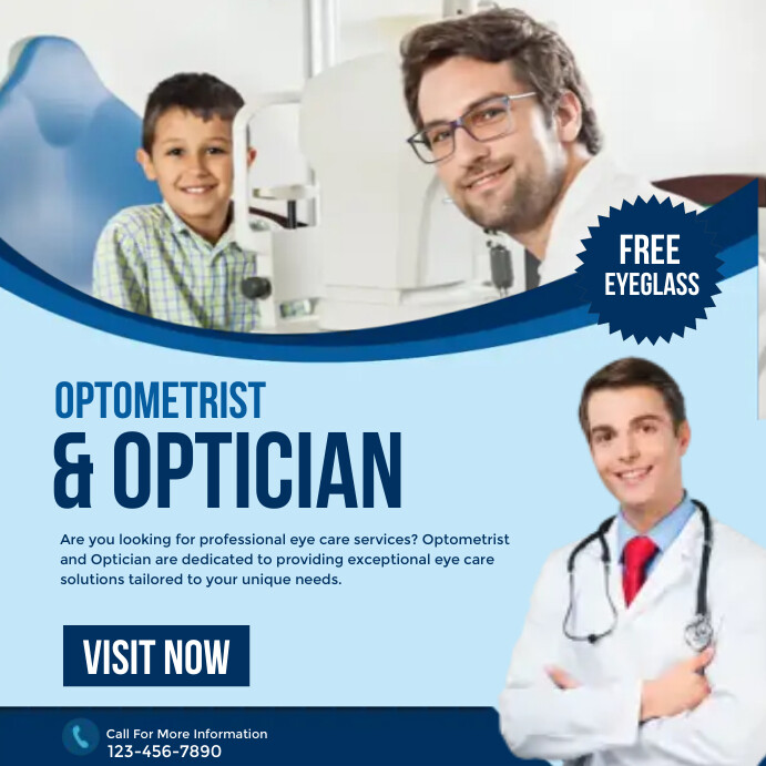Eye Clinic Flyer Template | PosterMyWall
