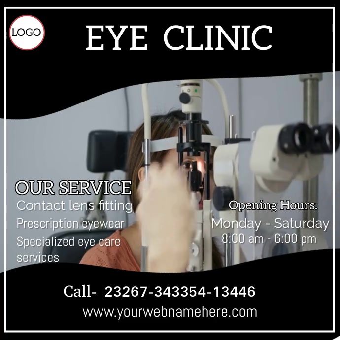 Eye Clinic Service Template | PosterMyWall