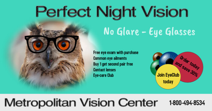 eye clinic/vision care/ophtalmologist/medical Template | PosterMyWall