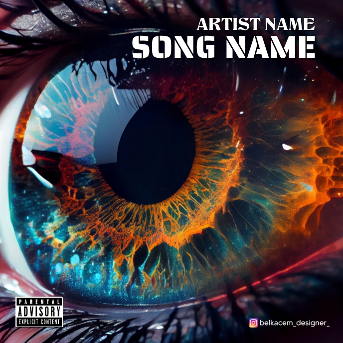 eye cover art Template | PosterMyWall