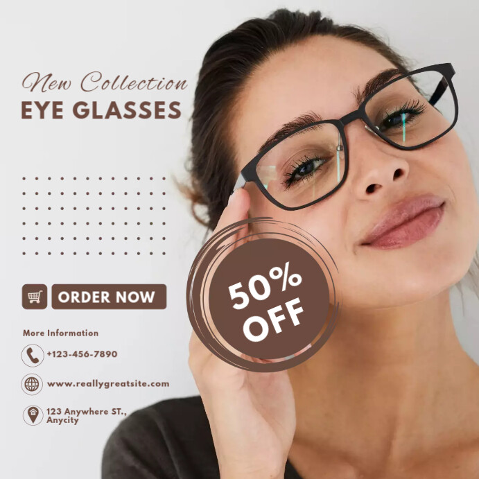 Eye glasses sale Template | PosterMyWall
