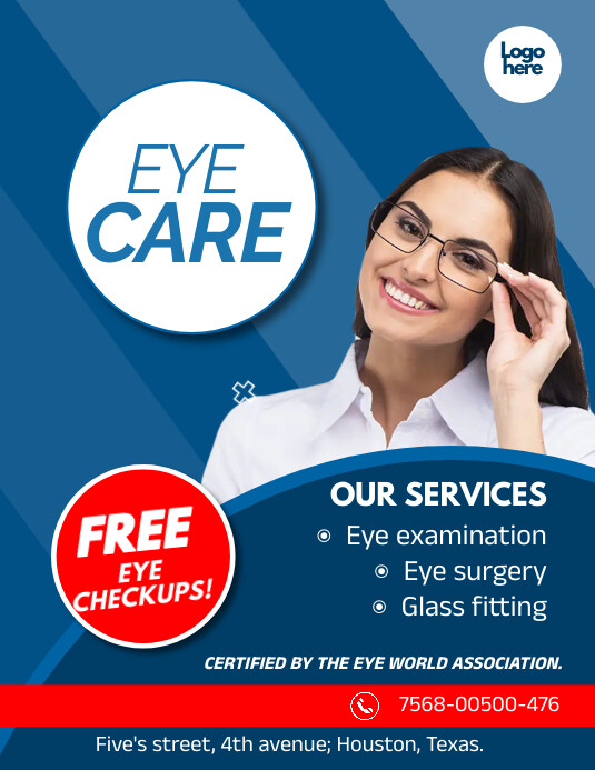 EYE HOSPITAL FLYER (2) Template | PosterMyWall