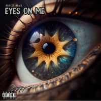 eyes on me - Eyeball Album Cover Design Template | PosterMyWall
