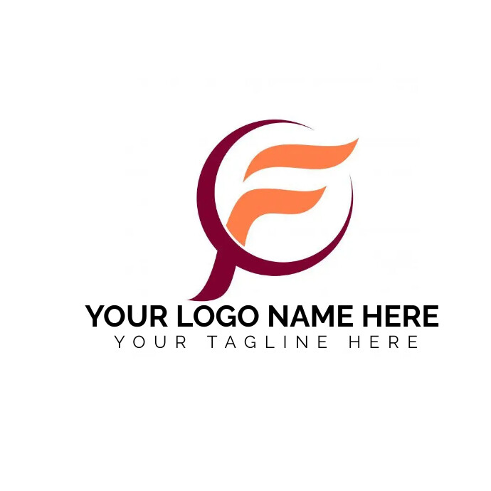 White F Company Logo Logos Template | PosterMyWall