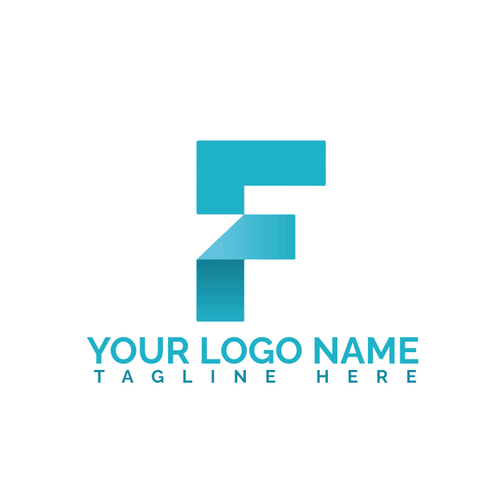 F company logo/ logo design Template | PosterMyWall