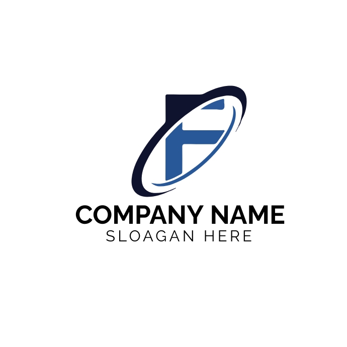 F company logo/ logo design Template | PosterMyWall