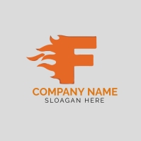 F company logo/ logo design Template | PosterMyWall