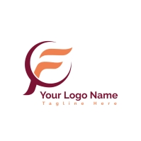 F company logo/ logo design Template | PosterMyWall