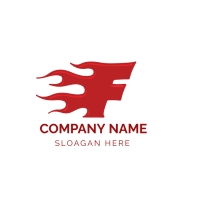 F company logo/ logo design Template | PosterMyWall